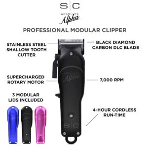 StyleCraft Absolute Alpha Professional Supercharged Modular Cordless Hair Clipper