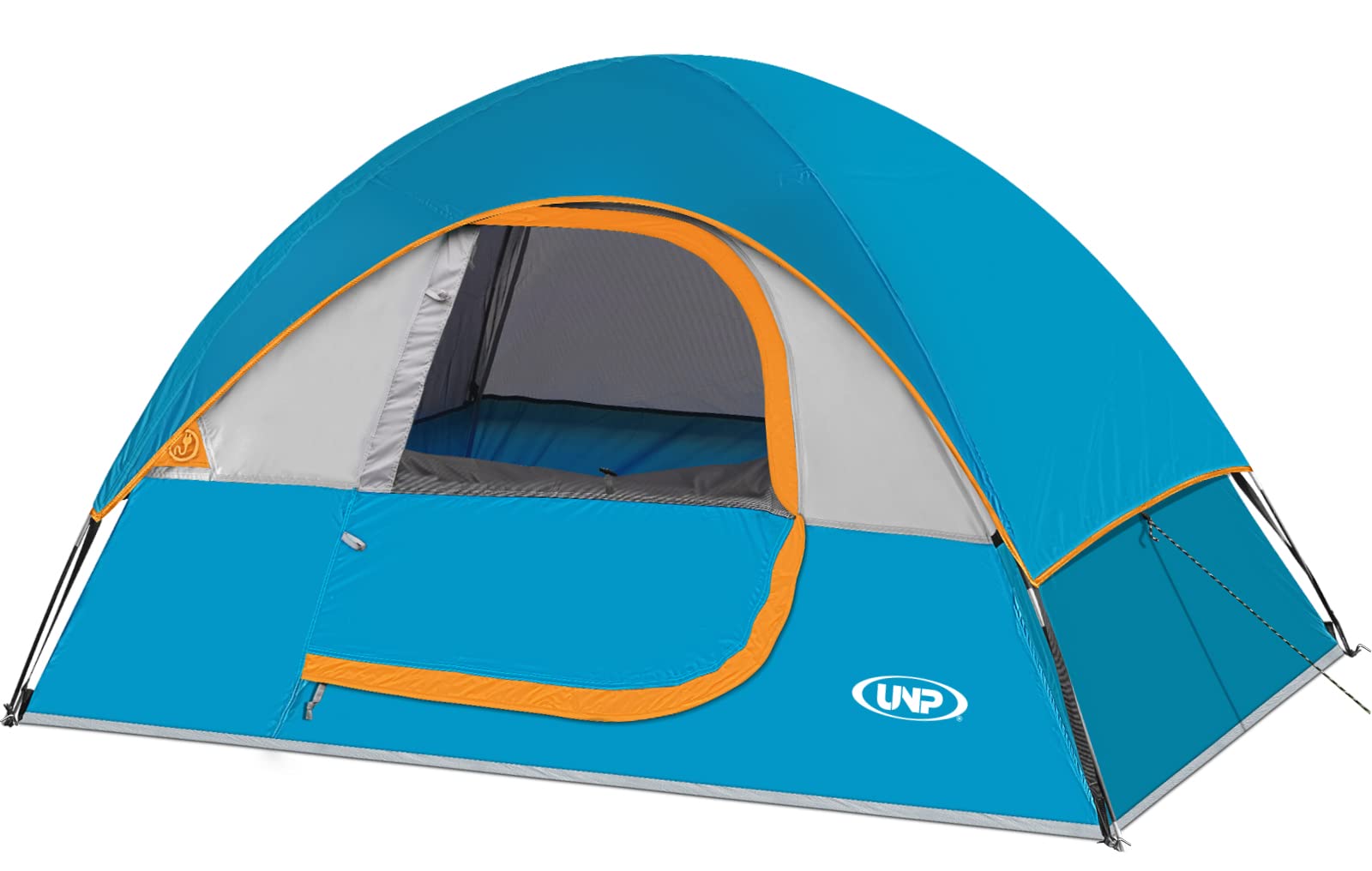 Camping Tent 2 Person, Waterproof Windproof Tent with Rainfly Easy Set up-Portable Dome Tents for Camping