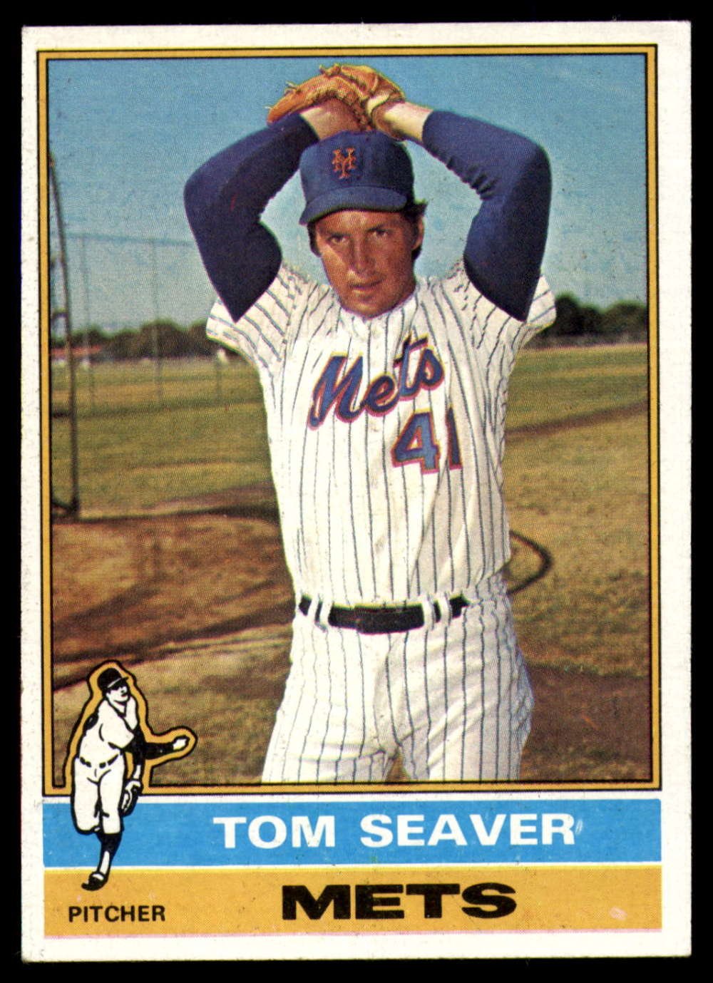 1976 Topps #600 Tom Seaver EX++ Excellent++ New York Mets Baseball Trading Card