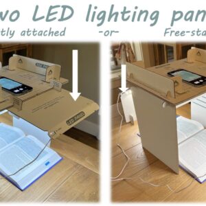 Scanner Bin Pro - Phone Scanner Stand for Photo and Document scanning (Also Used as a Document Camera, Invented & Produced in The USA)