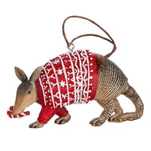 the bridge collection novelty festive armadillo ornament