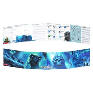 gale force nine icewind dale: rime of the frostmaiden - dm screen, multicolor (gf973714)