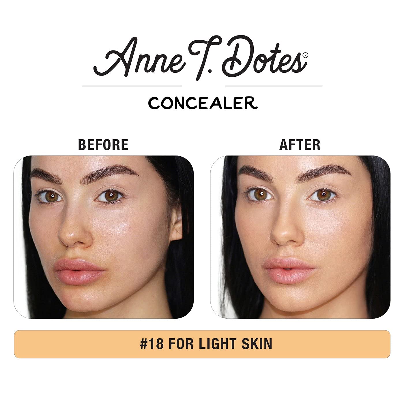 theBalm Anne T. Dotes Concealer #18, 18 (For Light Skin), 0.32 oz.