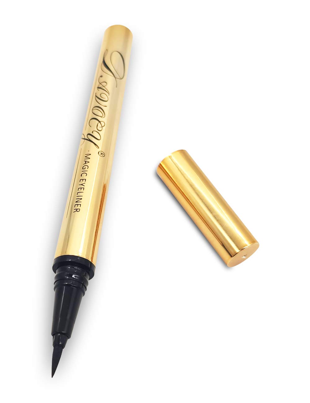 Davocy Magnetic Eyeliner for False Eyelash, No Glue Need, Suitable for Sensitive Eyes, Waterproof & oil-proof, Easy to Use for Makeup, Compatible with Any False Eyelashes,