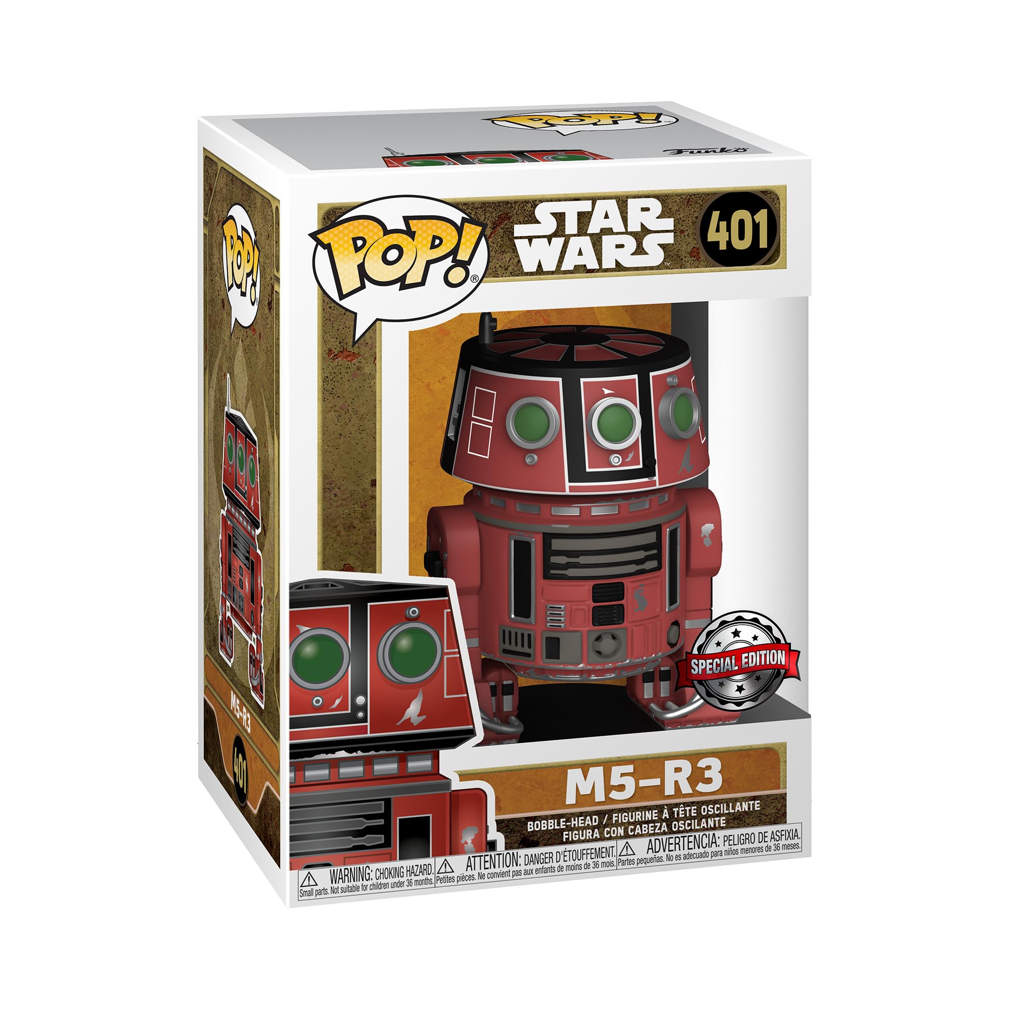 Funko POP! Star Wars: Galaxy's Edge - M5-R3 - Collectable Vinyl Figure - Gift Idea - Official Merchandise - Toys for Kids & Adults - Movies Fans - Model Figure for Collectors and Display