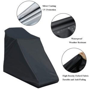 Treadmill Cover Waterproof Outdoor, Flymer Treadmill Cover for Non-Folding Running Machine, All Season Treadmill Covers from Dust