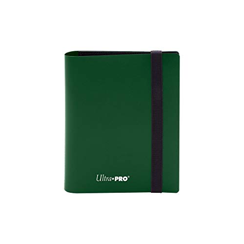 Ultra Pro E-15368 Eclipse 2 Pocket Pro Binder-Forest Green