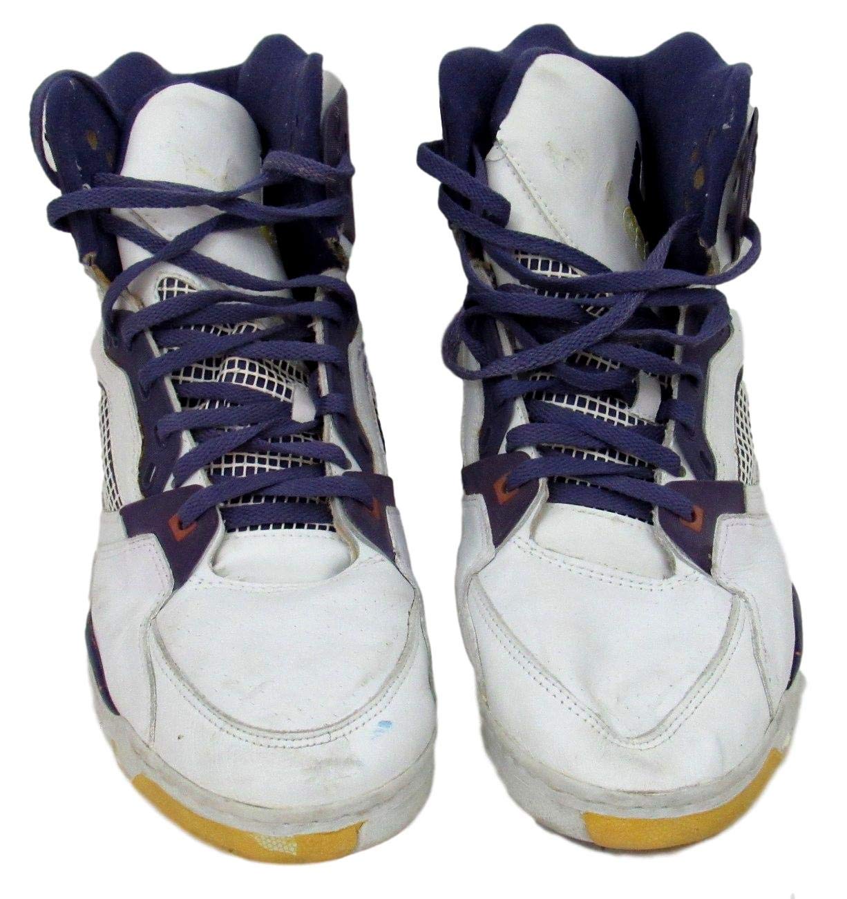 1990 Karl Malone Utah Signed Game Worn Sneakers Shoes LA Gear RARE 154711