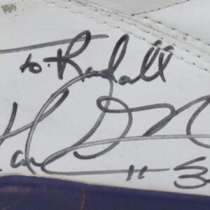 1990 Karl Malone Utah Signed Game Worn Sneakers Shoes LA Gear RARE 154711