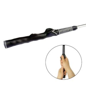 Yuyeran 2Pcs Right-Hand Golf Training Grip Golf Club Grip RH Practice Aid Golf Swing Trainer Accessories