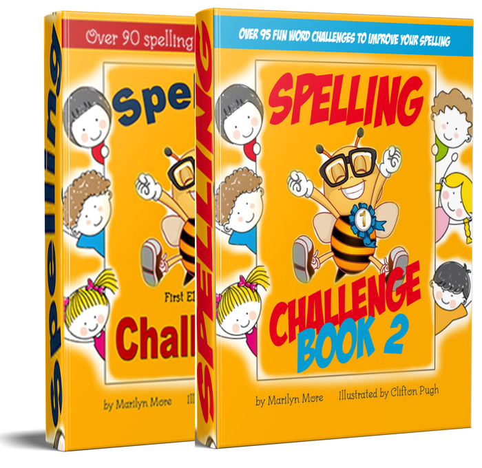 Spelling Challenge Book 1 and Spelling Challenge Book 2 Bundle Pack