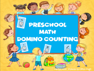 preschool math domino counting