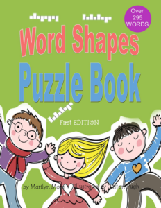 word shapes puzzle book