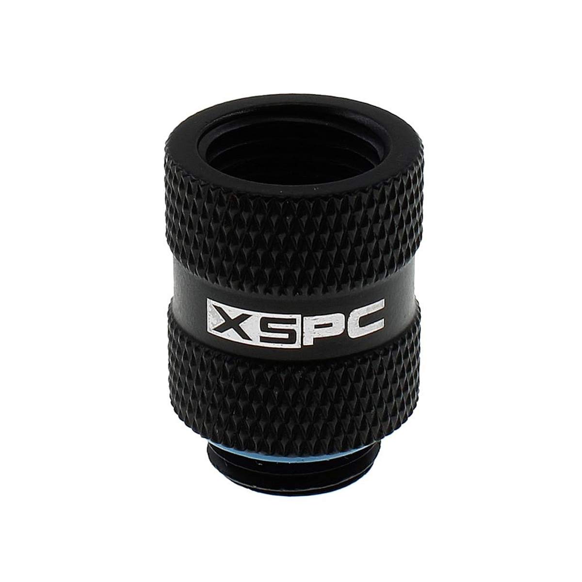 XSPC G1/4" 20mm Male to Female Fitting, Matte Black