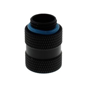 XSPC G1/4" 20mm Male to Female Fitting, Matte Black