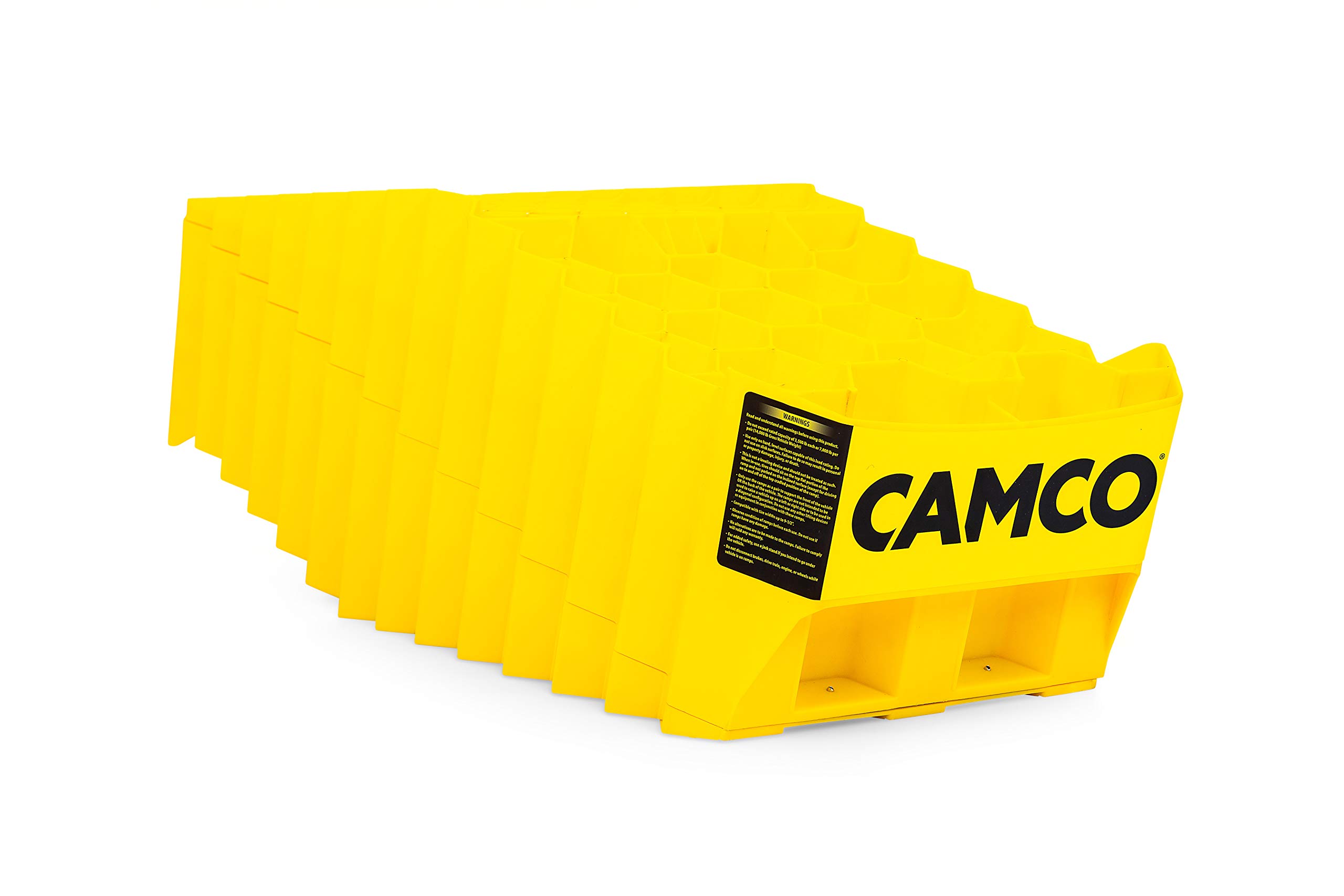 Camco 44559 Automotive Ramps, Set of Two - Provides Increased Ground Clearance for Easy Access to The Underside of Your Vehicle - for Use with Tires Up to 9-1/2-inches in Width