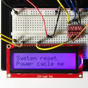 SparkFun 16x2 SerLCD - RGB Backlight (Qwiic) - Compatible with Arduino LCD Communicate Over Serial I2C and SPI 3.3V Compatible