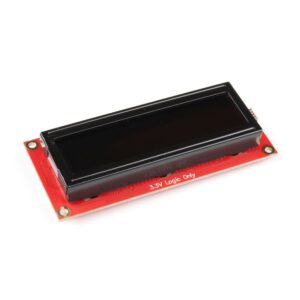 SparkFun 16x2 SerLCD - RGB Text (Qwiic) - Red/Green/Blue Text on Black Display 3.3v Logic and Power