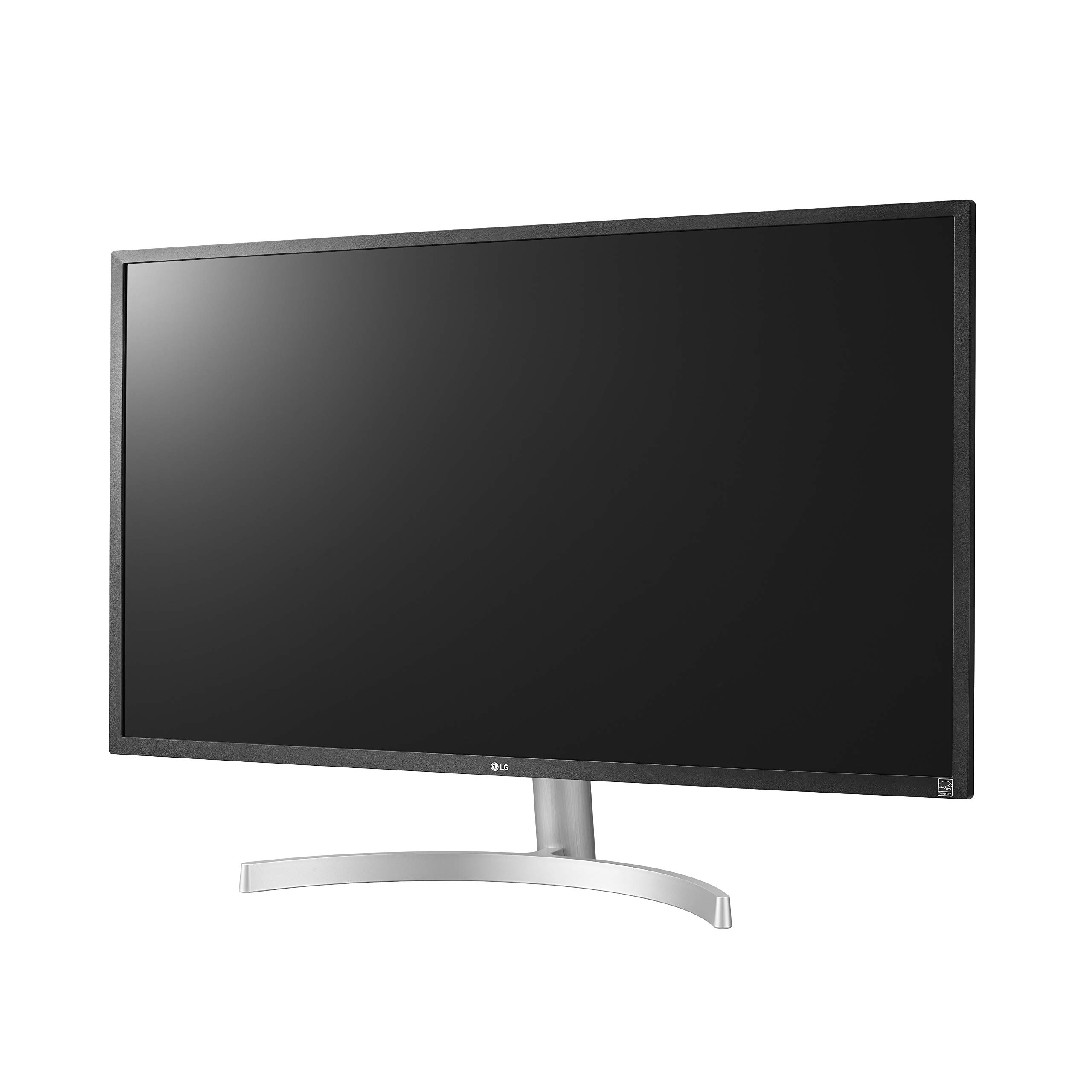 LG 32UL500-W 32 Inch UHD (3840 x 2160) VA Display with AMD FreeSync, DCI-P3 95% Color Gamut and HDR 10 Compatibility, Silver/White (Renewed)