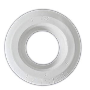 Class A Customs | 3 Pack White 1.5" Uniseal Pipe-to-Tank-Seal FittingGrommet for RV Concession Water Tanks | 1.5" White 3 Pack