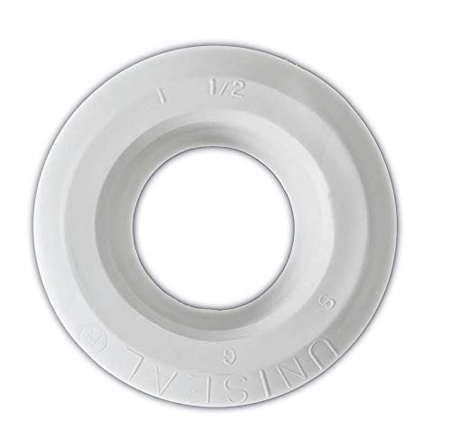 Class A Customs | 3 Pack White 1.5" Uniseal Pipe-to-Tank-Seal FittingGrommet for RV Concession Water Tanks | 1.5" White 3 Pack