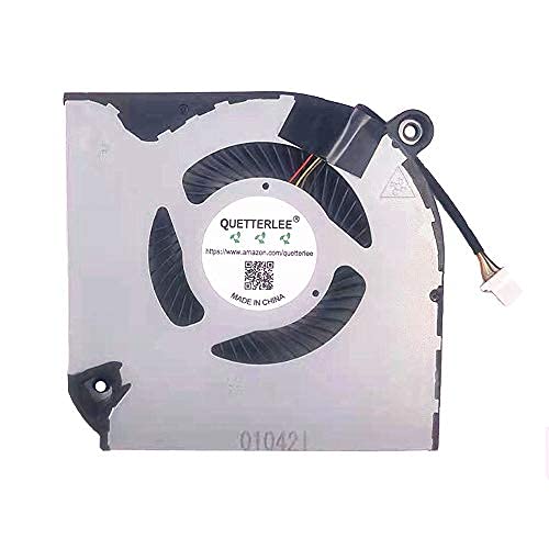 QUETTERLEE Replacement New Laptop GPU Cooling Fan for ACER Nitro 5 AN515-54 A715-75G-55XU N19C5 AN517-51 A715-74 A715-75 A715-55XU AN715-51 AN515-43 N17C2 N18C3 Series DFS531005PL0T FL78 DC5V 0.5A Fan