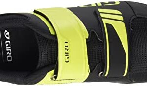 Giro Berm Cycling Shoe - Men's Black/Citron Green 47