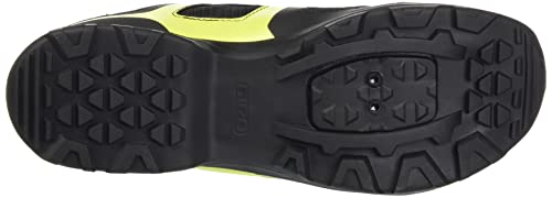 Giro Berm Cycling Shoe - Men's Black/Citron Green 47