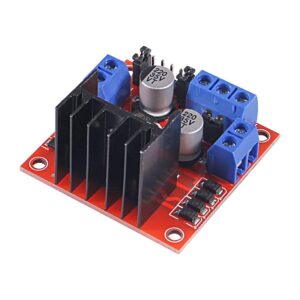 ALMOCN 5PCS L298N Motor Drive Controller Board Stepper Motor Control DC Dual H-Bridge Module for Arduino Smart Car MEGA R3 Mega2560