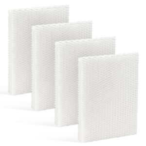 cabiclean md1-0034 replacement humidifier wicks filters compatible with vornado evaporative humidifier model evap40, evap2, ev100, ev200, evdc300, evdc500, (4-pack)