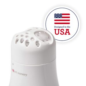 Baby Husher Baby Sound Machine - from Project Nursery. White Noise Machine for Babies. Made for Moms, by Moms, to Shush, Soothe & Hush Your Baby to Dreamland.