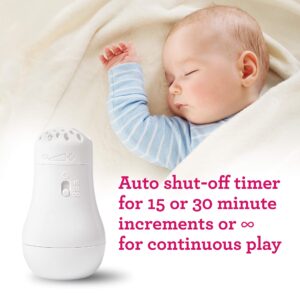 Baby Husher Baby Sound Machine - from Project Nursery. White Noise Machine for Babies. Made for Moms, by Moms, to Shush, Soothe & Hush Your Baby to Dreamland.