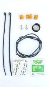 hutch mountain microair easy start 364 installation kit - snap bushing, zip ties, alcohol wipes, adhesive pads, wago connectors, & screws - unleash the potential of your rv air conditioner soft start