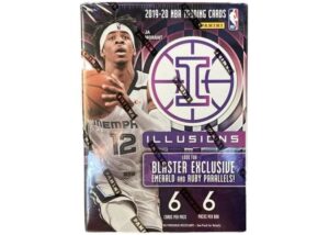 2020 panini illusions nba basketball blaster box (36 cards/bx)