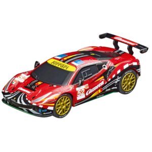 carrera 64179 ferrari 488 gt3 carrera 1:43 scale analog slot car racing vehicle for carrera go!!! slot car race tracks, 20064179