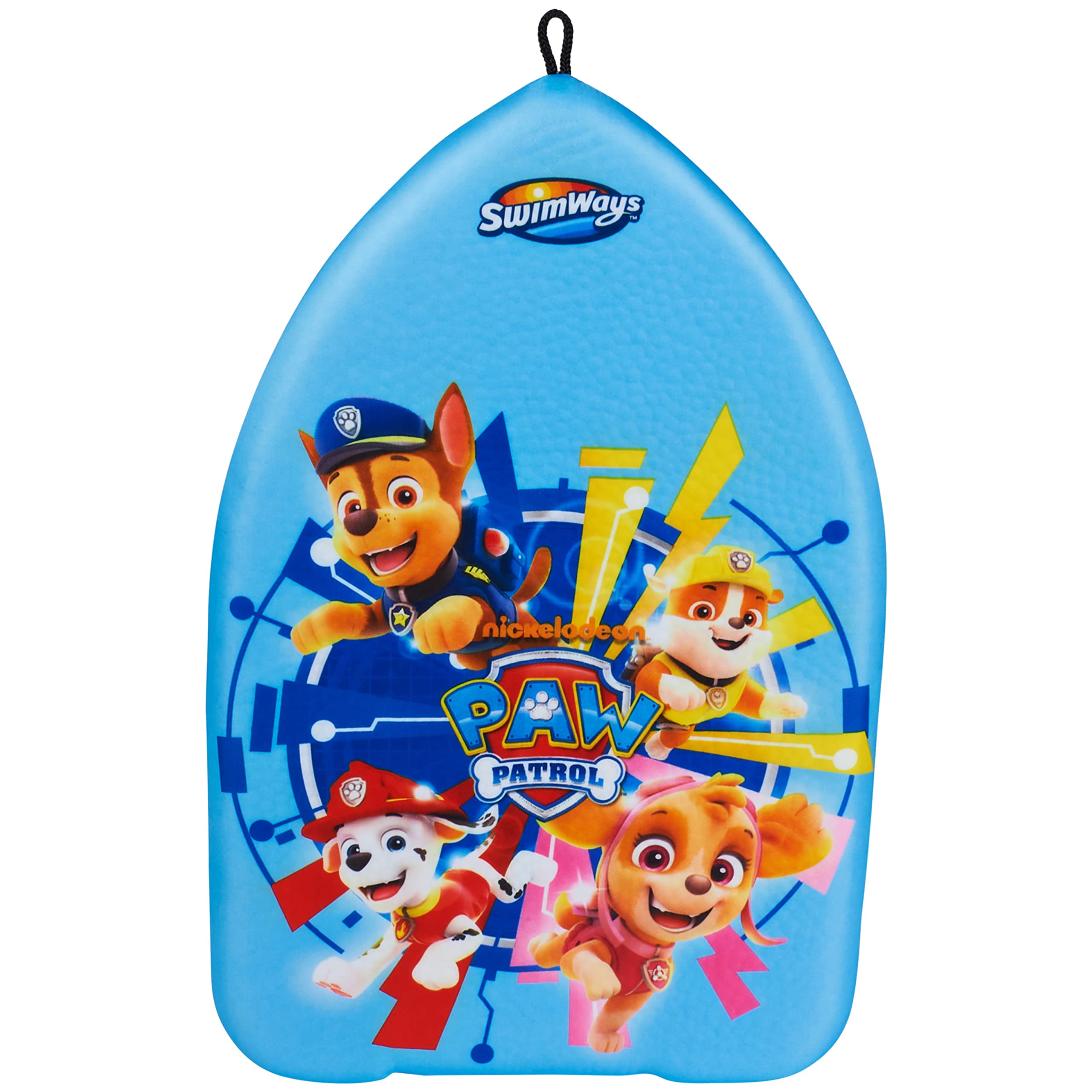 SwimWays Value Pack, Deluxe Swim Goggles, and Kickboard Paw Patrol, Chase