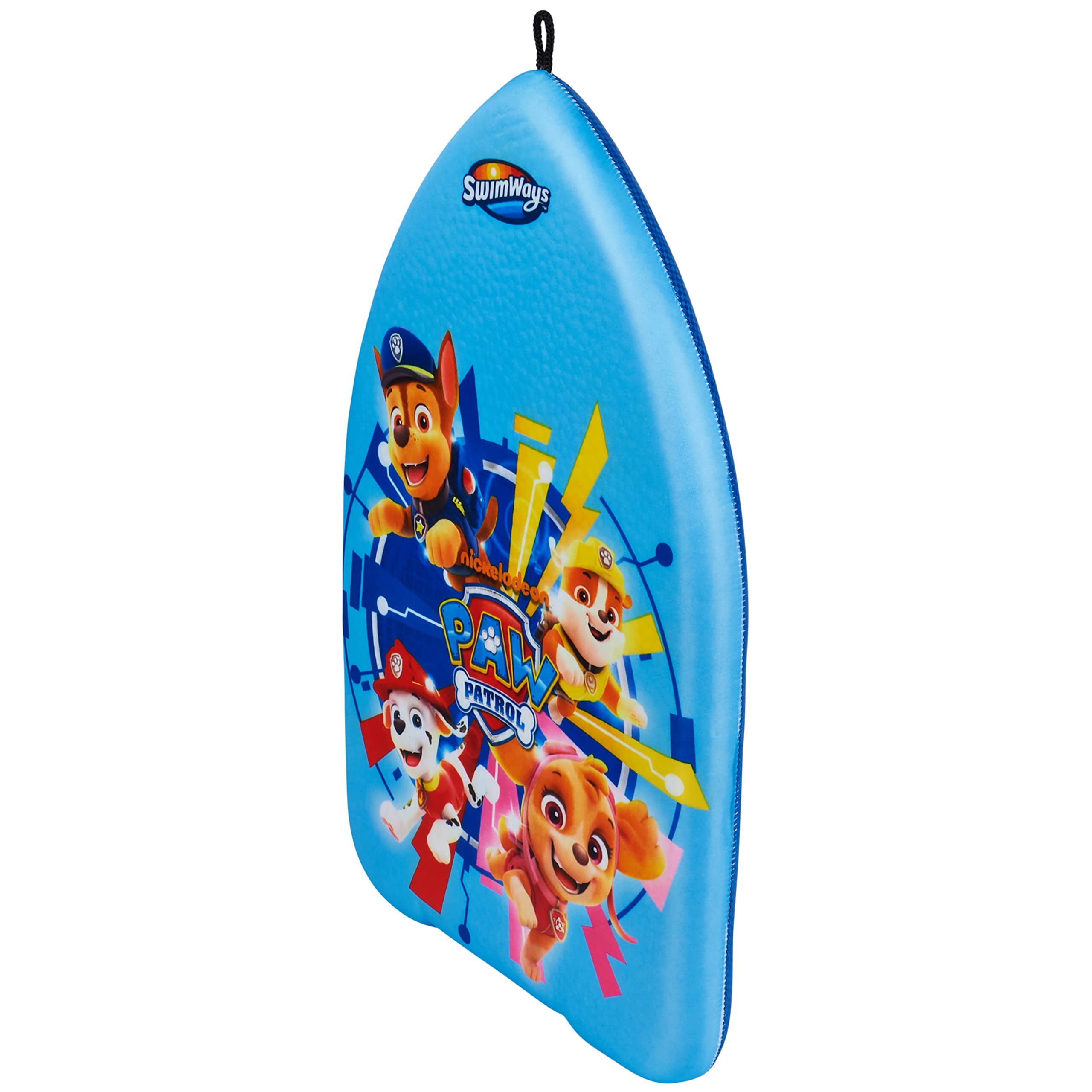 SwimWays Value Pack, Deluxe Swim Goggles, and Kickboard Paw Patrol, Chase