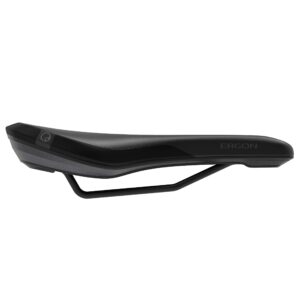 Ergon SMC Core Mens MTB Bicycle Saddle, Sml/Med, Black