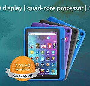 Amazon Fire HD 8 Kids Pro tablet, 8" HD, ages 6–12, 32 GB, (2021 release), Doodle