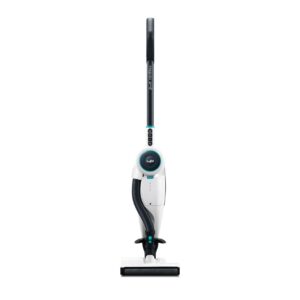 lupe pure cordless vacuum cleaner, technology 3 in 1 wireless upright, 60 minutes battery life, pet hair, hard floor, carpet, white/black