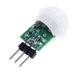 ALAMSCN 6PCS AM312 Mini IR Human Sensor Module HC-SR312 Pyroelectric PIR Infrared Motion Automatic Detector for Arduino + Dupont Wire