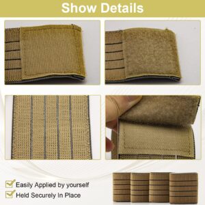 Elastic Bandage Spare Parts Wrap Elastic Wrap Strape Band Straps Banda Elastica Lipo Pad Band Beauty Machine Accessories 3 Size 10 pcs Tan Elitzia