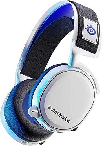 SteelSeries Arctis 7P Wireless - Lossless 2.4 GHz Wireless Gaming Headset - for PlayStation 5 and PlayStation 4 - White - PlayStation 5