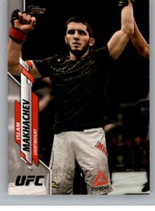 2020 topps ufc mma #26 islam makhachev lightweight official ultimate fighting championship trading card