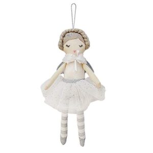 Mon Ami Christmas Decoration White Snow Angel Doll Ornament, Cute Angel Doll Home Décor, Holiday Decor, Christmas Decor, Hanging Pendant, 10IN