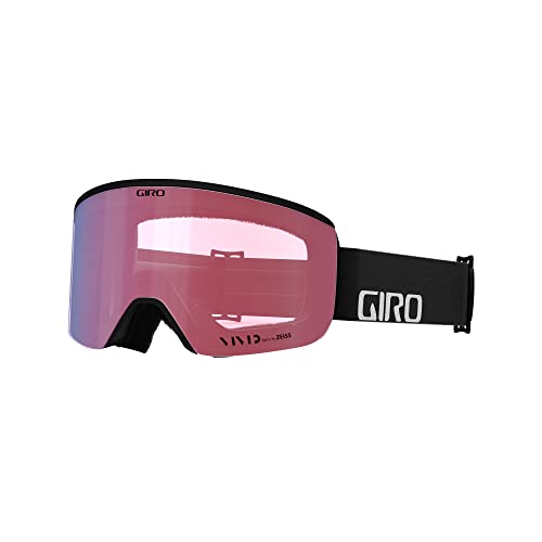 Giro Axis Goggles 2022 - Black Wordmark Frame Vivid Ember/Vivid Infrared Lens Medium