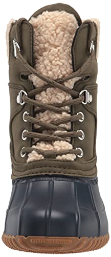 Tommy Hilfiger Women's Rainah Snow Boot, Navy, 8