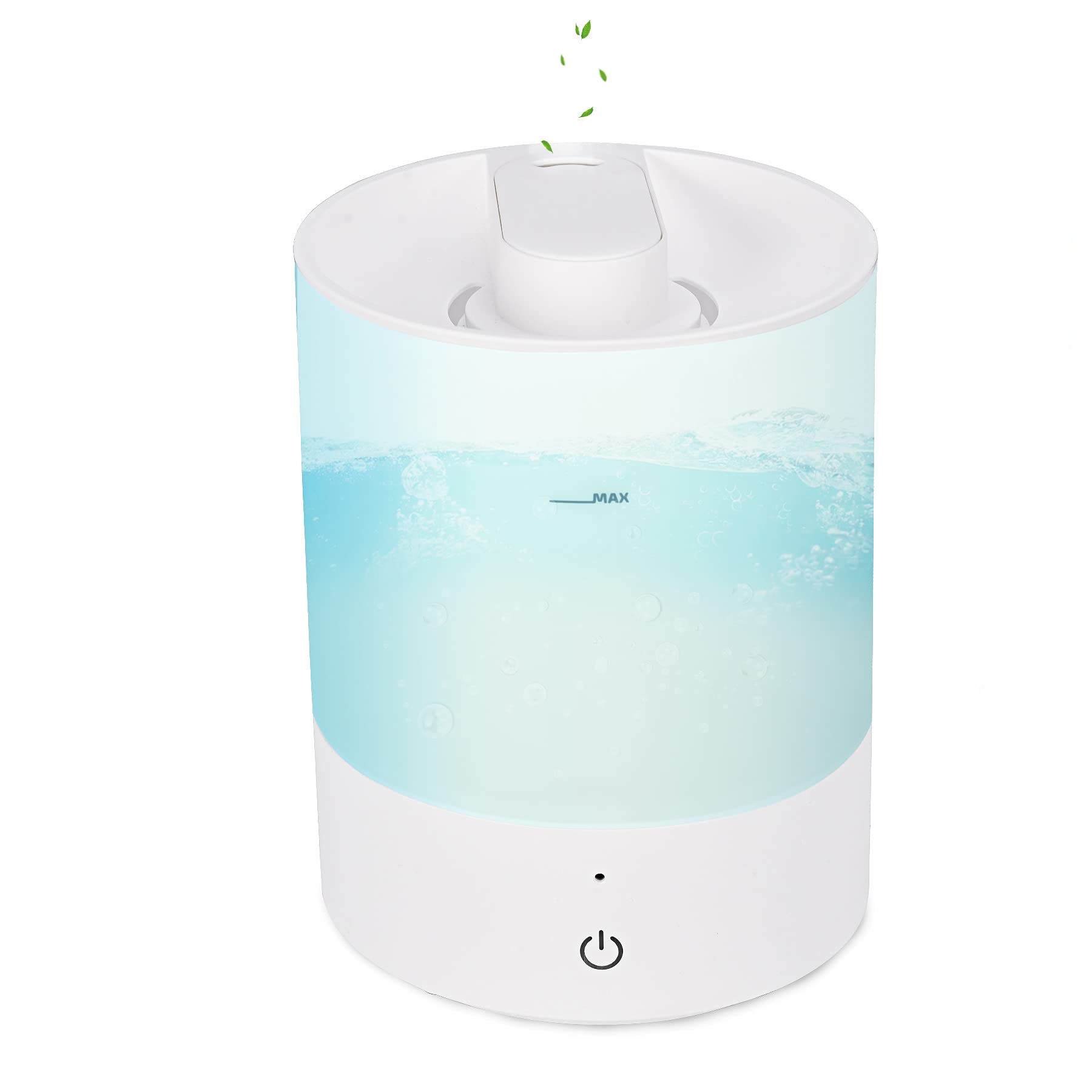 Cool Mist Humidifier, 2.8L Humidifiers for Bedroom, Home, Office, Automatic Shut-Off & 7-Color Night Light