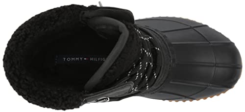 Tommy Hilfiger Women's Rainah Snow Boot, Black, 7