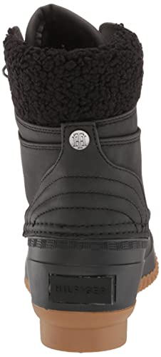 Tommy Hilfiger Women's Rainah Snow Boot, Black, 7